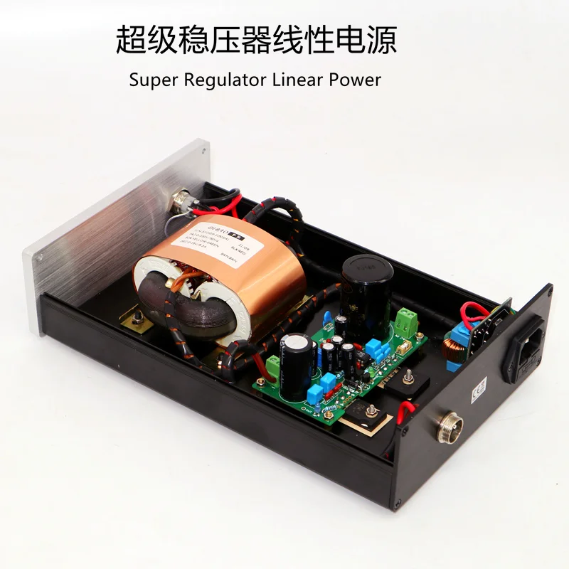 80W-High-End-Linear-Power-Supply-Jung-Super-Regulator-Op-Amp-Servo-Low ...