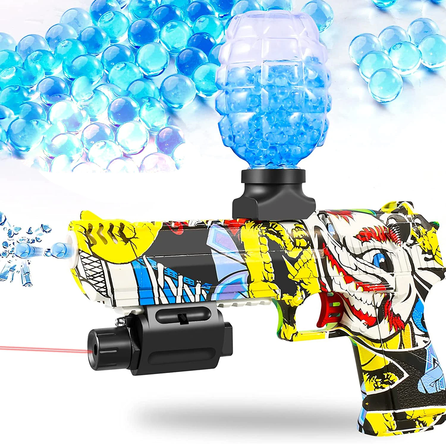 Electric Water Ball Gel Blaster Splat Toys Gun For Children Automatic ...
