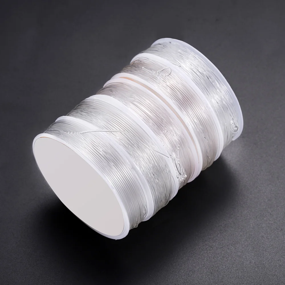 20-100-Meter-Transparent-Crystal-Elastic-Cord-Stretch-Plastics-Bead ...