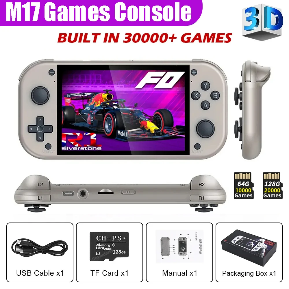 M17-Handheld-Game-Console-128GB-ROM-30000-Games-4K-High-definition-TV ...