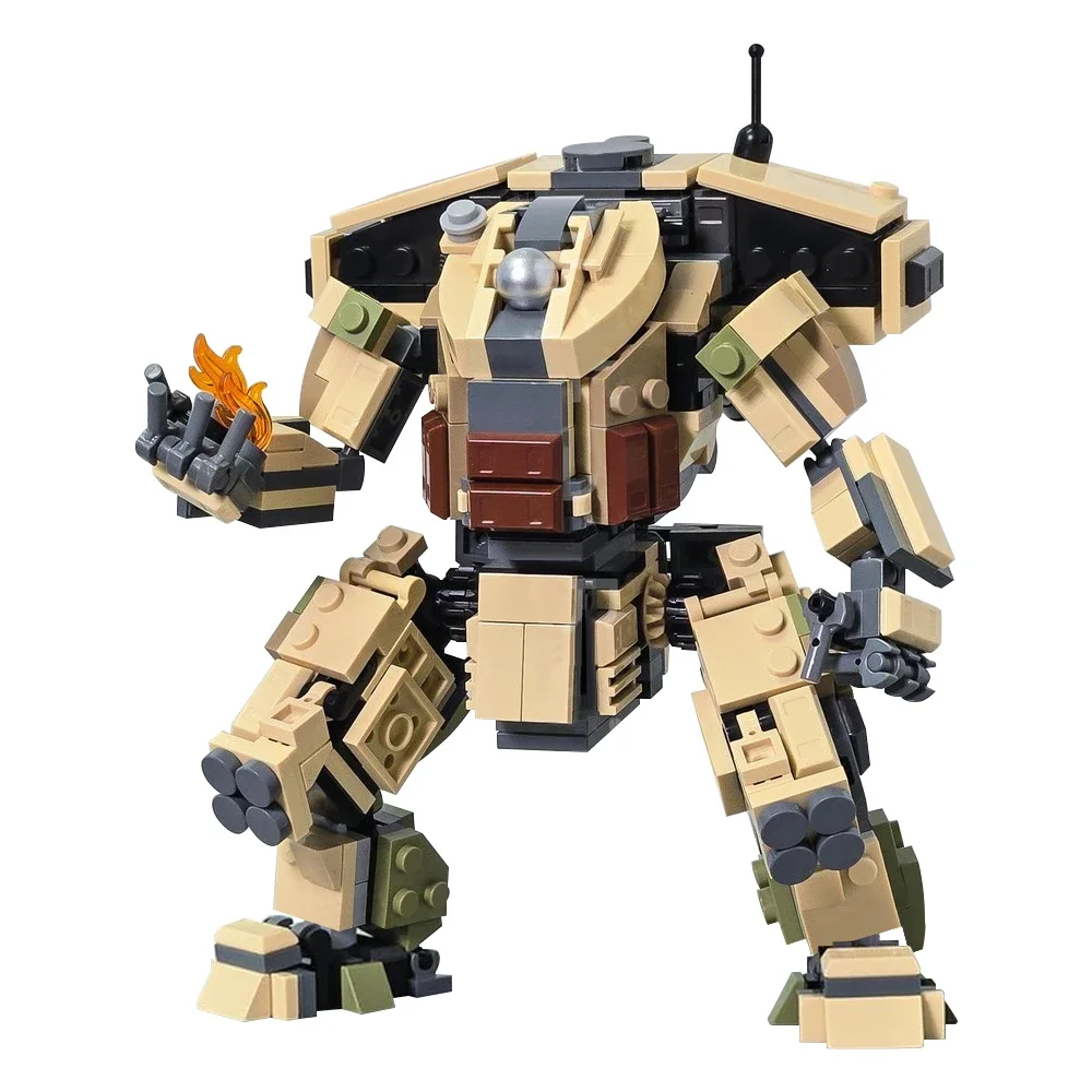 MOC-Mech-Robot-Scorch-Titans-modelo-de-bloques-de-construcci-n-juego ...