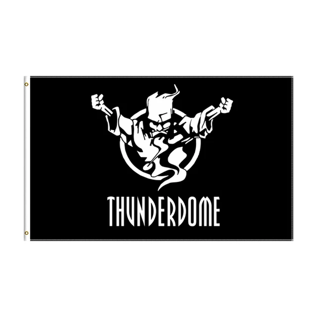 Thunderdome Hardcore | Thunderdome Print | Thunderdome Flag | Hardcore Print | Flag Hardcore ...