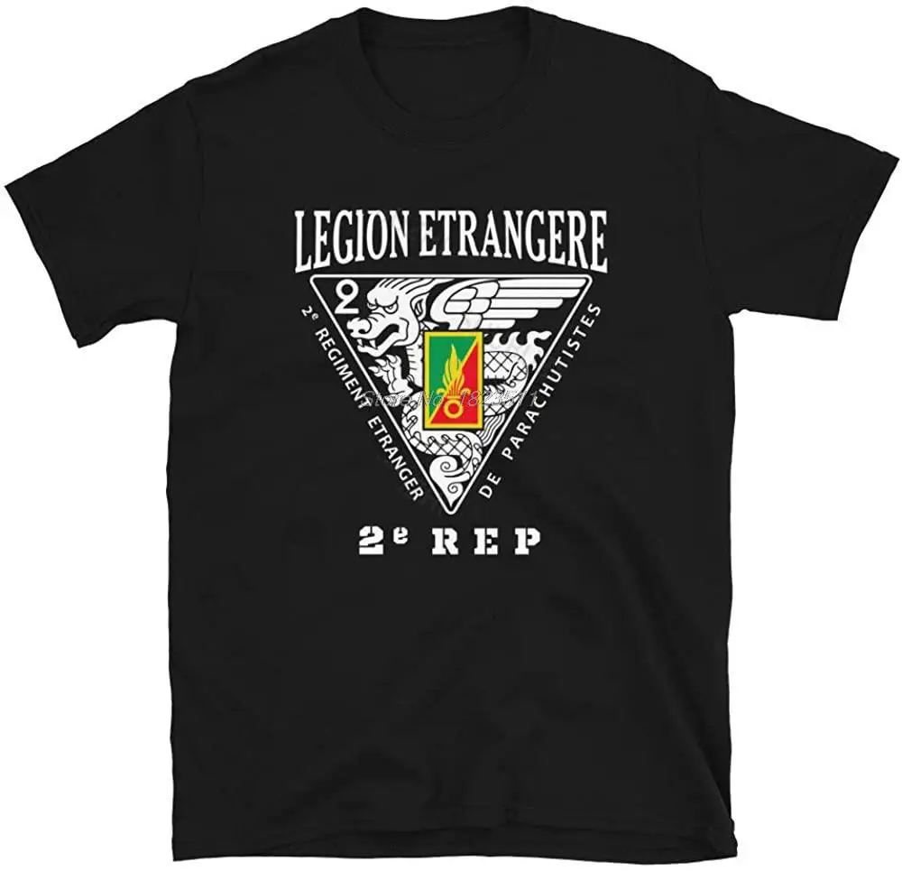 Legion Etrangere 2 Rep Paratrooper French Foreign Regiment T Shirt ...