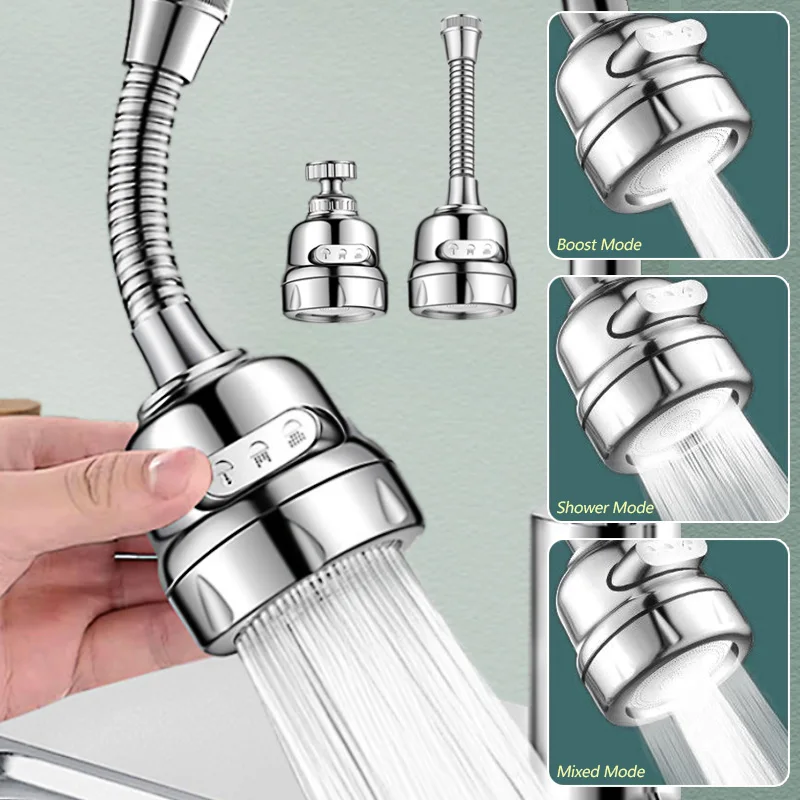 Faucet-Extender-360-Degree-Rotary-Kitchen-Sink-Faucet-Bubbler-Water ...