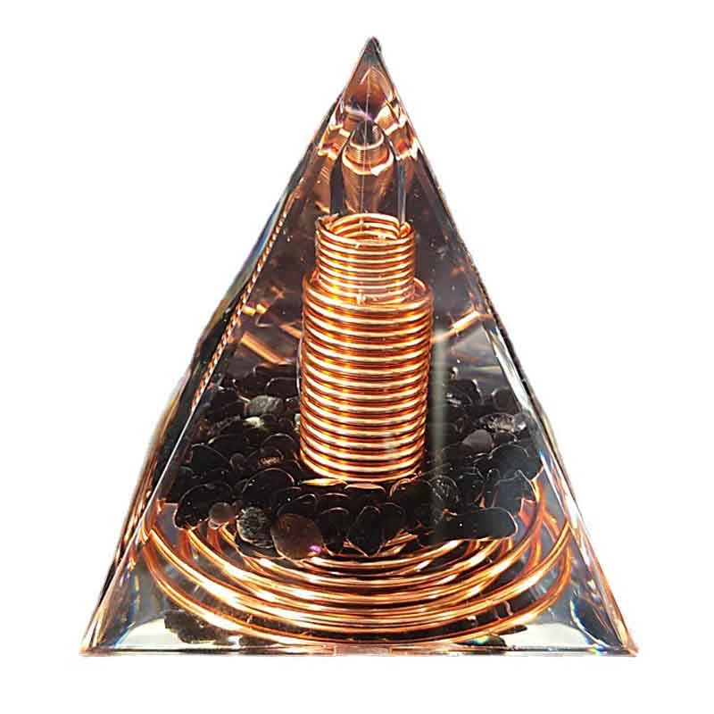 Energy Pyramids Copper Meditation | Copper Wire Orgonite Jewelry ...