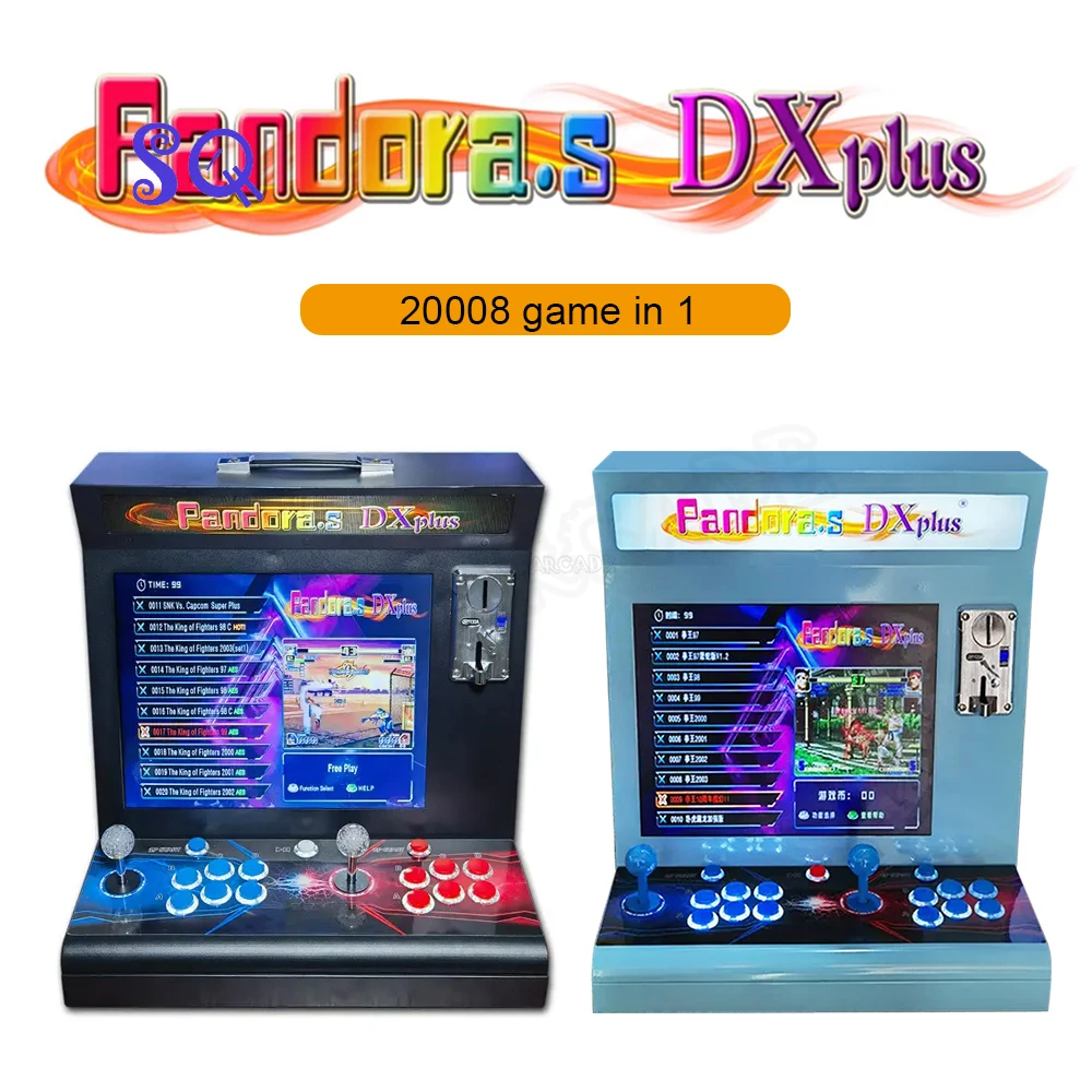 Pandora-DX-Plus-20008-in-1-PCB-Portable-Console-Bar-Retro-Arcade-Game ...