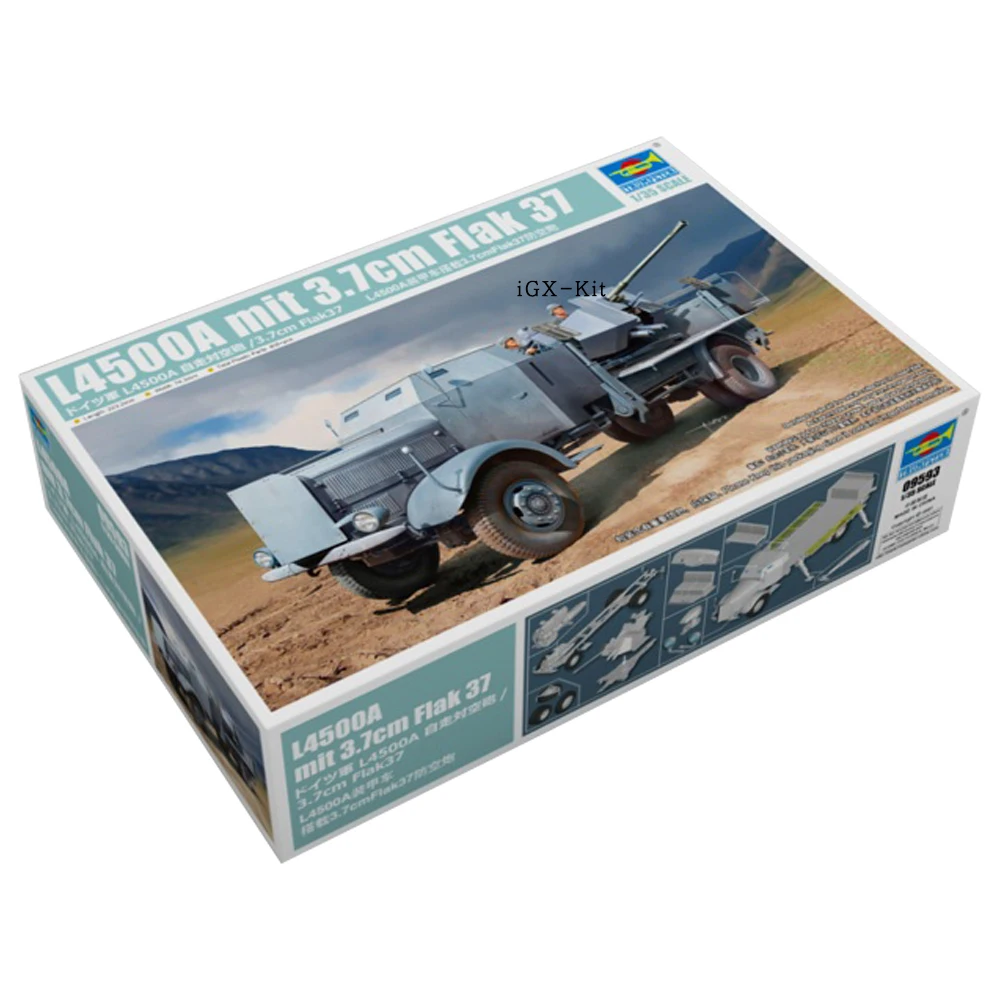 Trumpeter-09593-1-35-Scale-L4500A-Armored-Vehicle-W-3-7cm-Flak-37 ...