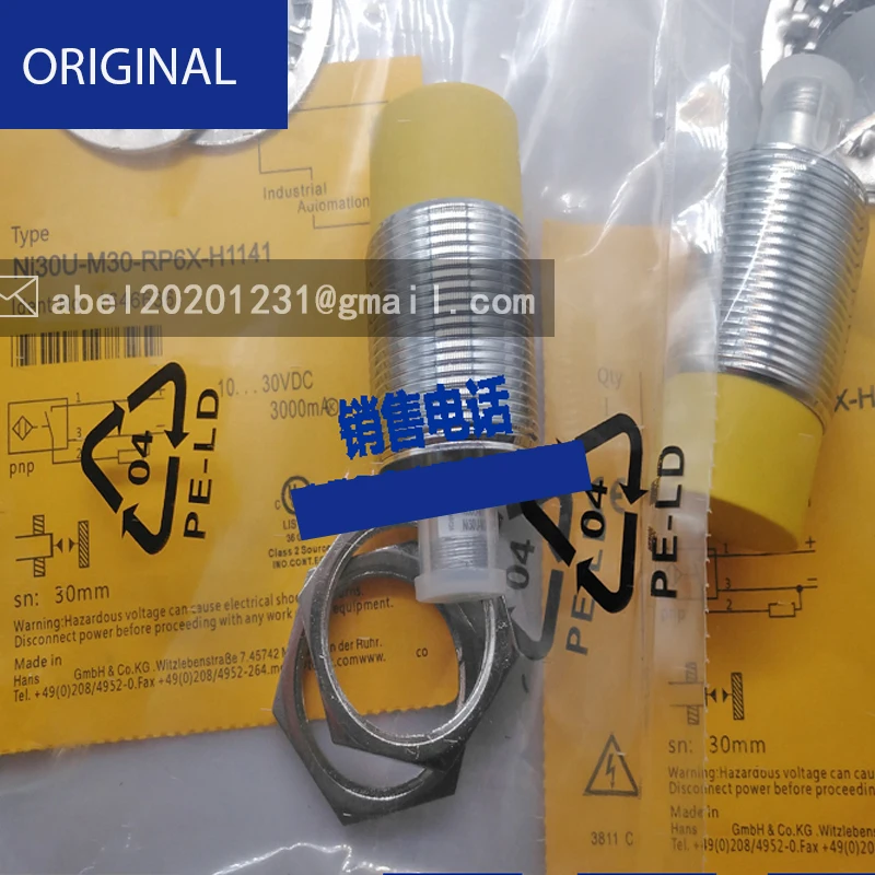 BRAND-NEW-ORIGINAL-SENSOR-NI30U-M30-AP6XM18MG-UAC80F-S04G-IF5346-IG0325 ...