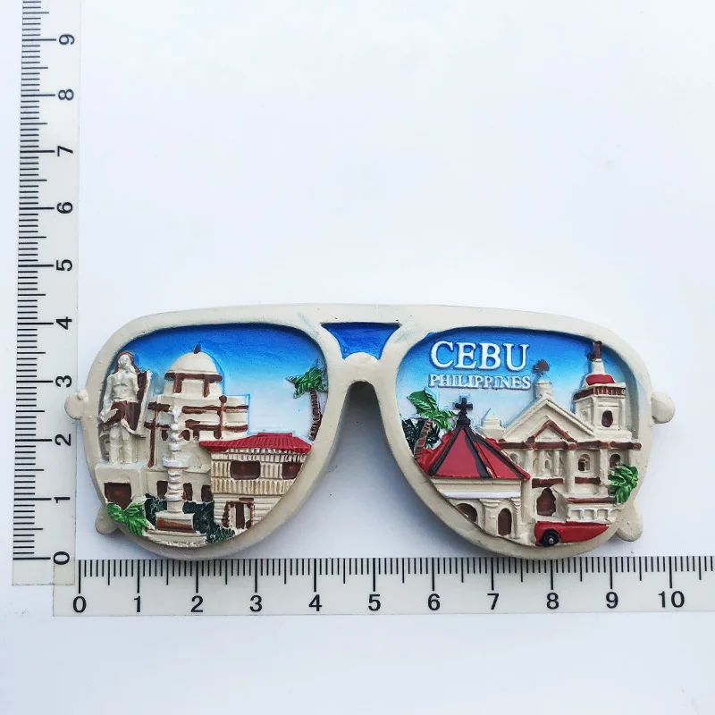 Cebu-Philippines-Fridge-Magnets-Travel-3D-Memorial-Magnetic ...