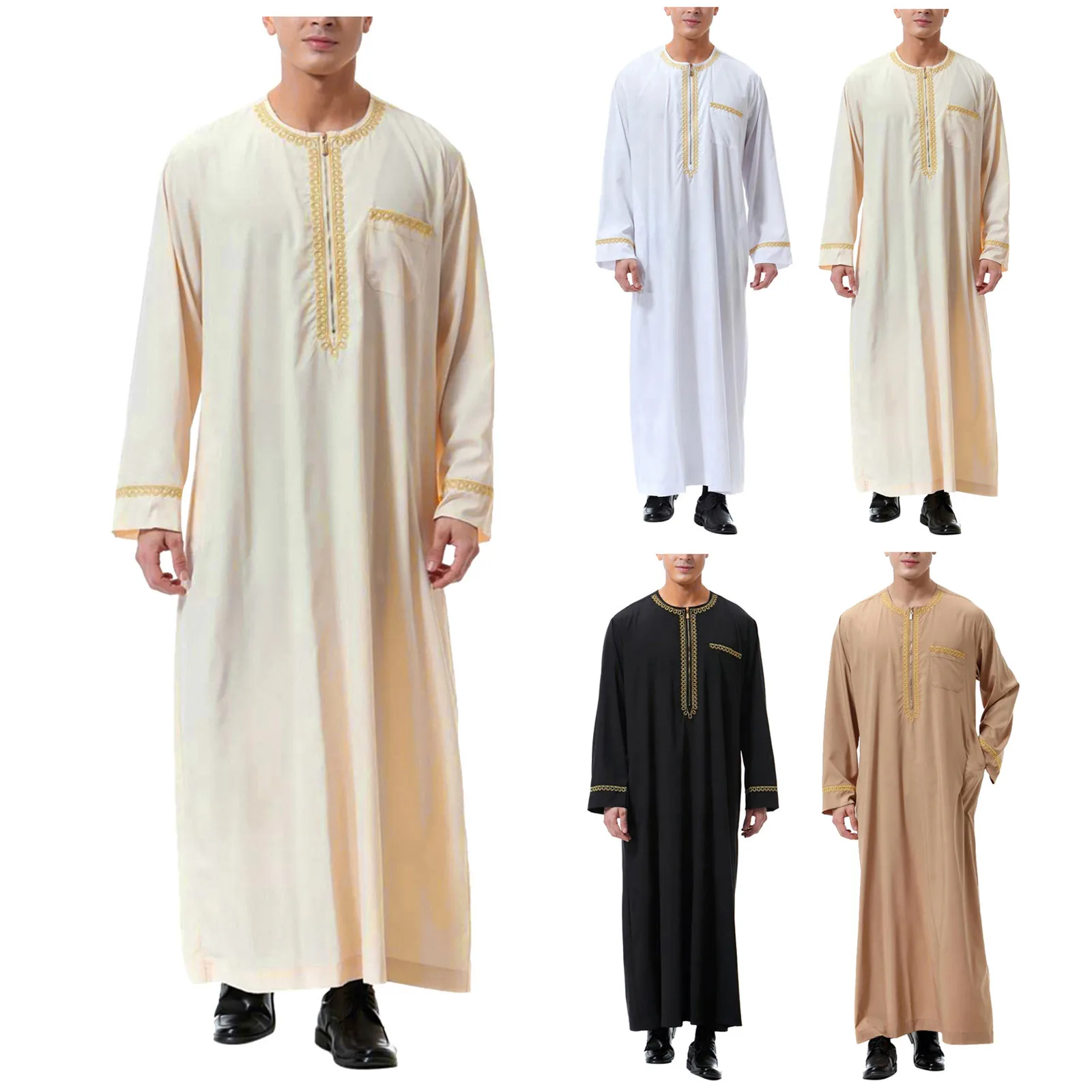O-Neck-Long-Sleeve-Retro-Tunics-Abaya-Arabic-Men-S-Muslim-Shirt-Kaftan ...