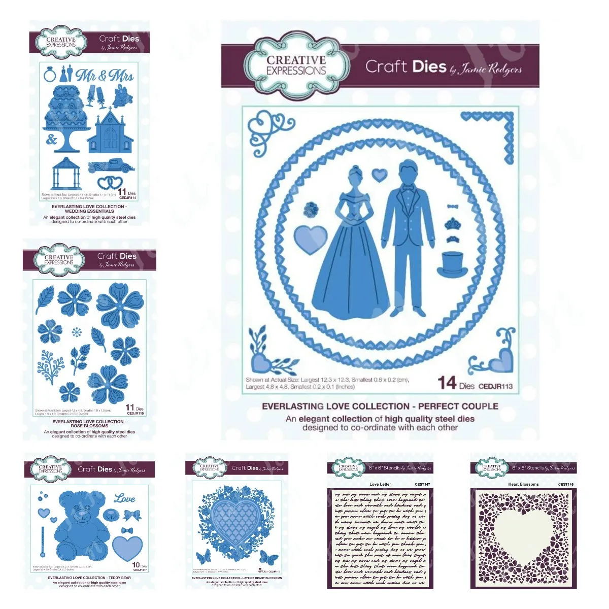 Sentiments-Craft-Die-Metal-Cutting-Dies-Wedding-Supplies-Scattered ...