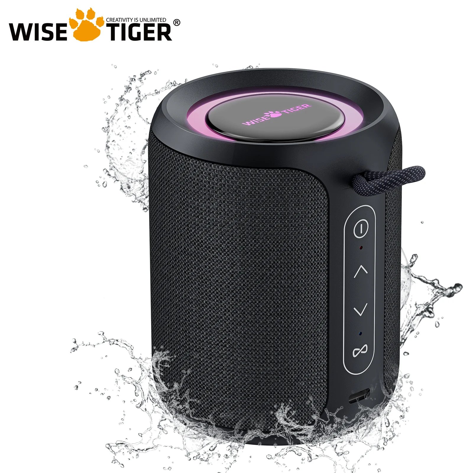 WISETIGER-P1S-15W-Mini-Portable-Sound-Box-IPX7-Waterproof-Outdoor ...