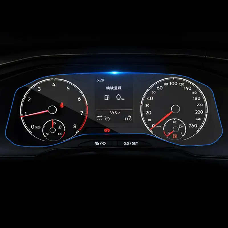 For Volkswagen Polo T Cross 2019 Automotive interior Instrument panel ...