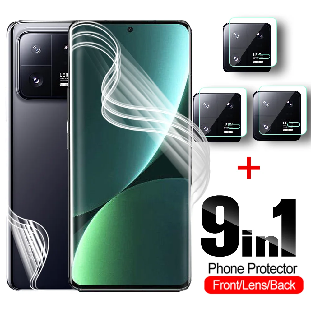 9in1-Back-Front-Hydrogel-Film-Xaomi-13pro-Xiaomi-13-Pro-Camera-Lens ...
