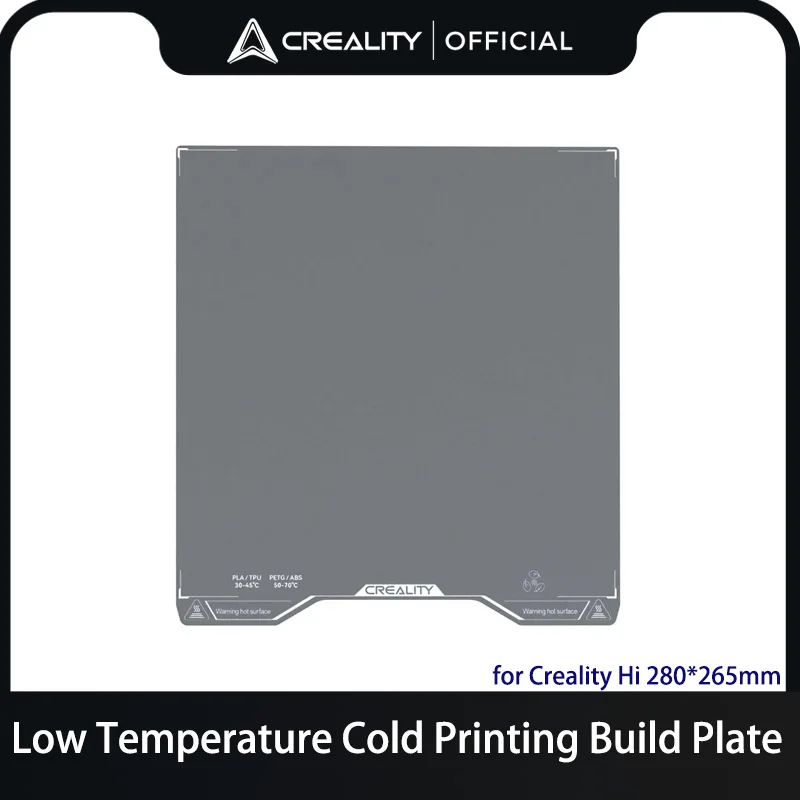 Creality Hi 280*265mm Low Temperature Cold Printing Build Plate High ...