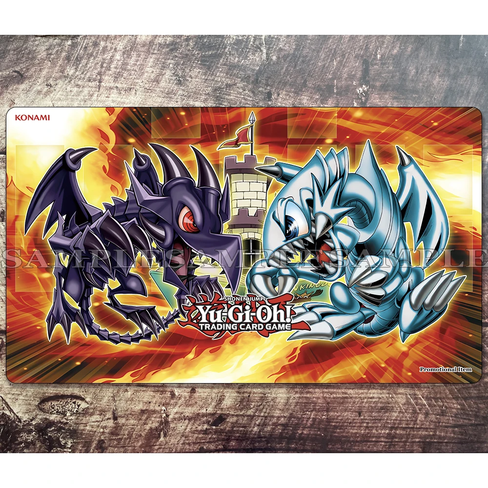 Yu-gi-oh-Blue-Eyes-White-Dragon-Red-Eyes-Black-Dragon-Playmat-TCG-Pad ...