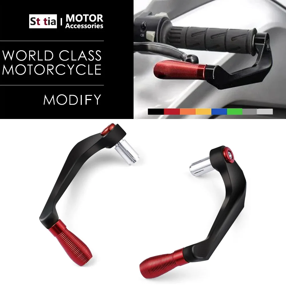Motorcycle-Cnc-Aluminum-Alloy-Handlebar-Brake-Clutch-Lever-Hand-Guard ...