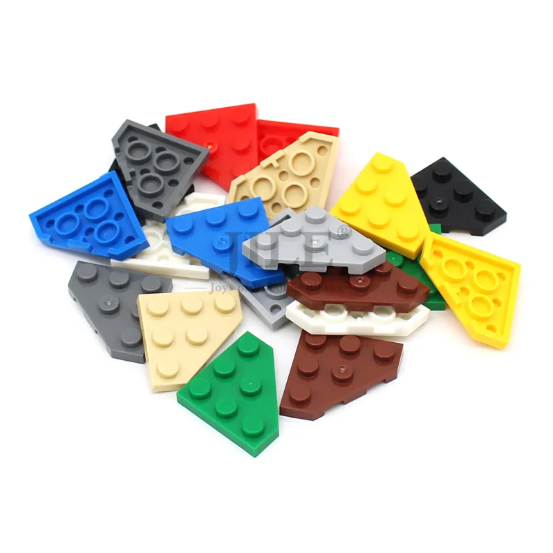 Building Blocks Bricks | Moc Wedge Plate - Moc 3x3 5 6 2450 Diy ...