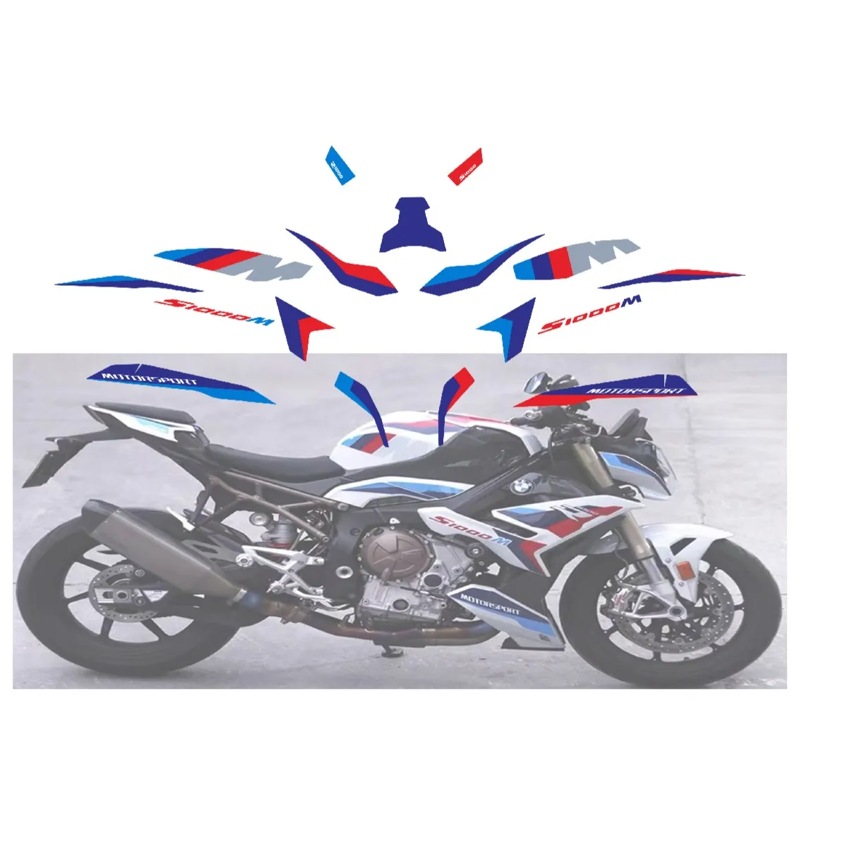 FOR-BMW-S1000R-Vehicle-Sticker-Set-S-1000-R-M1000R-2021-2022-Car ...