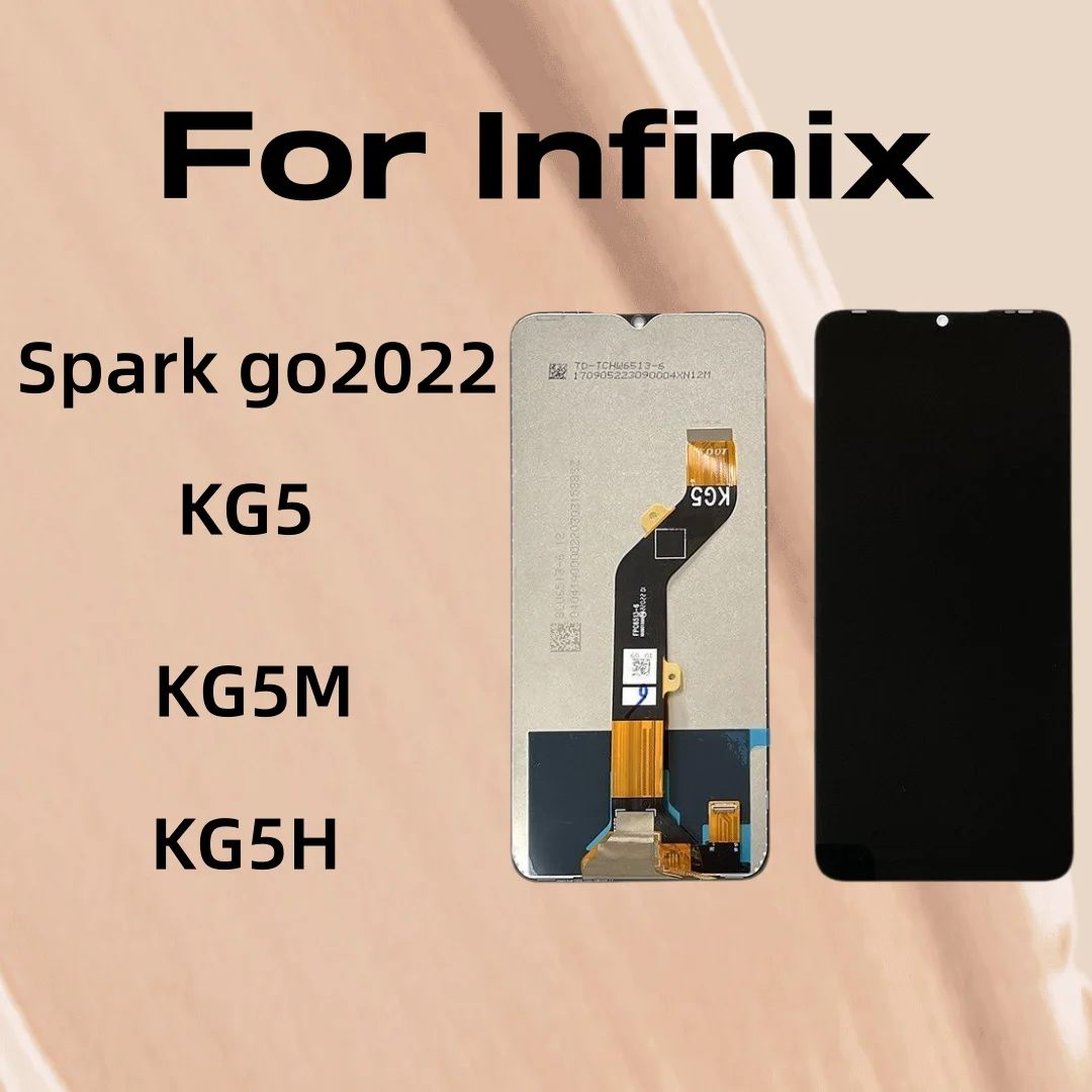 6-52-Original-For-Infinix-Tecno-Spark-Go-2022-LCD-KG5-KG5M-KG5H-Display ...