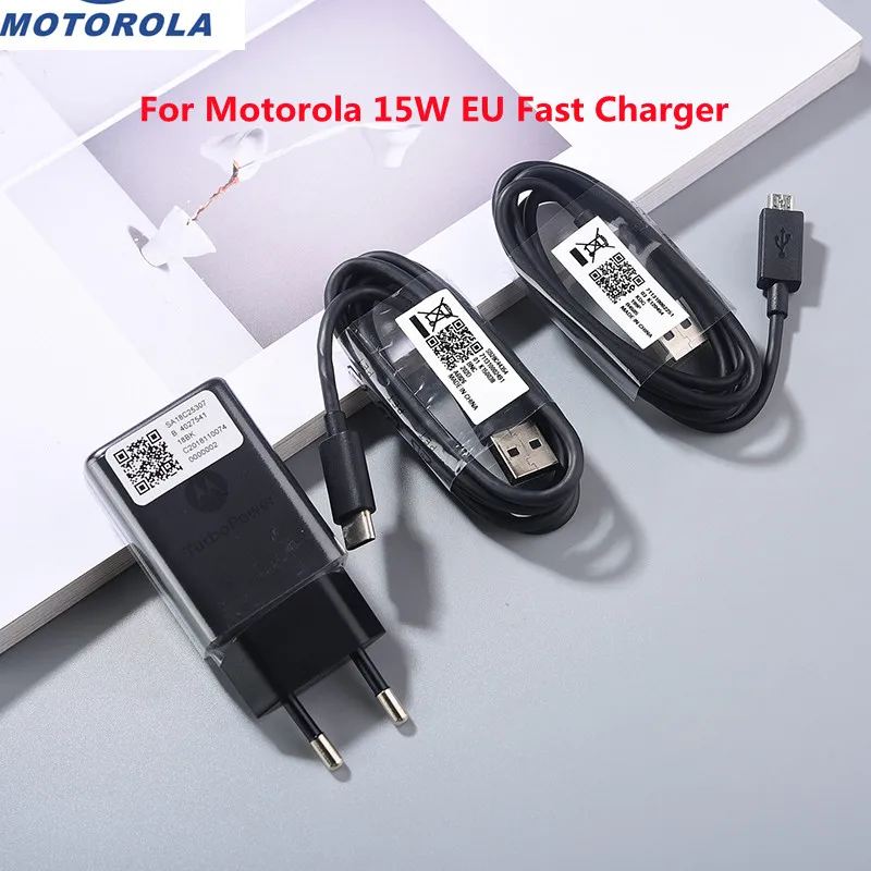 15w New For Motorola Turbo Power Adapter Fast Charging Eu Plug Add ...