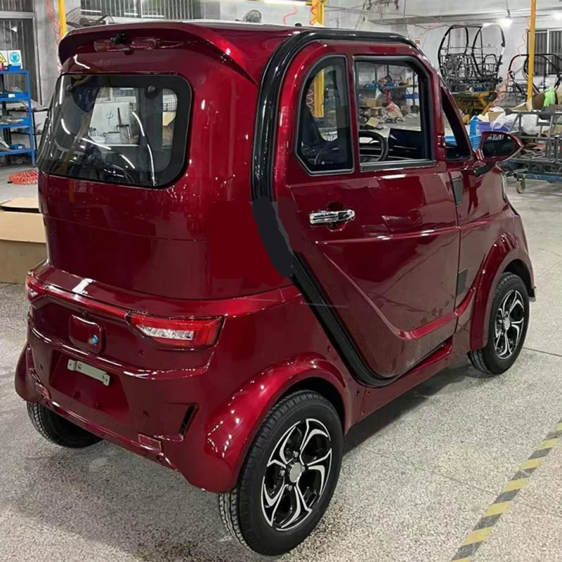 JIAKUMA-Mini coche eléctrico para adulto, vehículo de 4 ruedas con velocidad máxima de 45 km/h, EEC