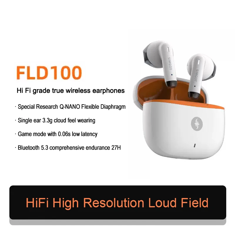 2024-New-Simgot-Fengling-FLD100-True-Wireless-Half-In-Ear-Noise ...