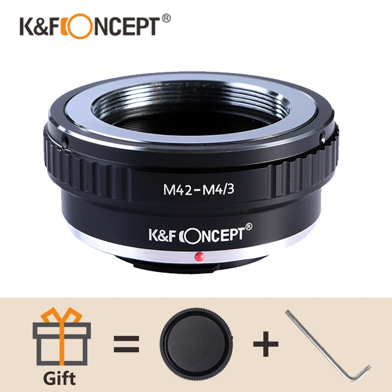 K-F-Concept-adapter-M42-M43-Lens-Adapter-for-M42-Screw-Mount-to-Olympus ...