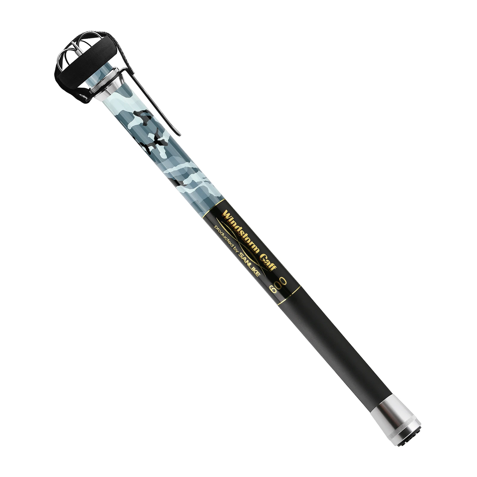 SANLIKE Stainless Steel Squid Gaff Five Hooks Extendable Contractile ...