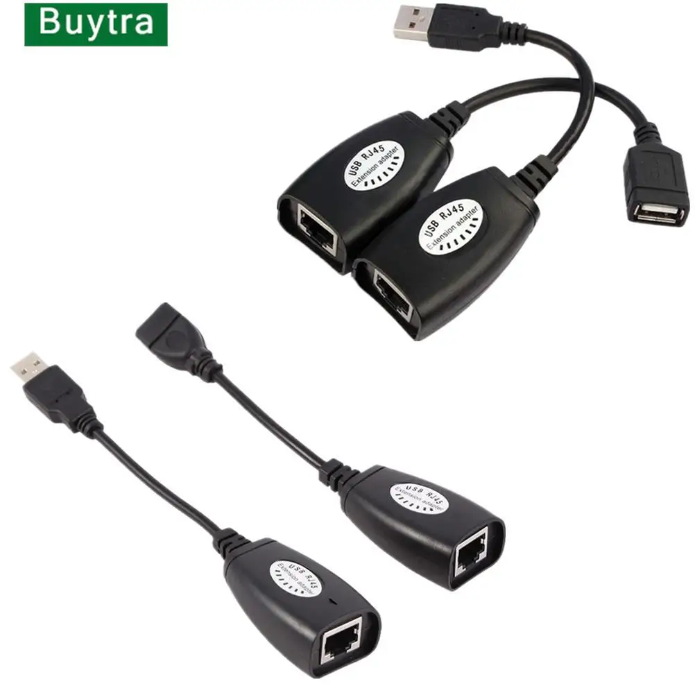 1Pcs-USB-to-RJ45-Extension-Cable-Ethernet-Extender-USB-Extension-RJ45 ...