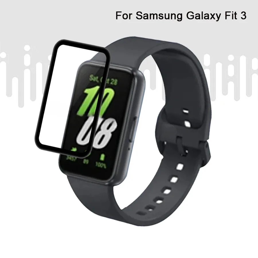 3D-Curved-Screen-Protector-For-Samsung-Galaxy-Fit-3-Soft-Protective ...