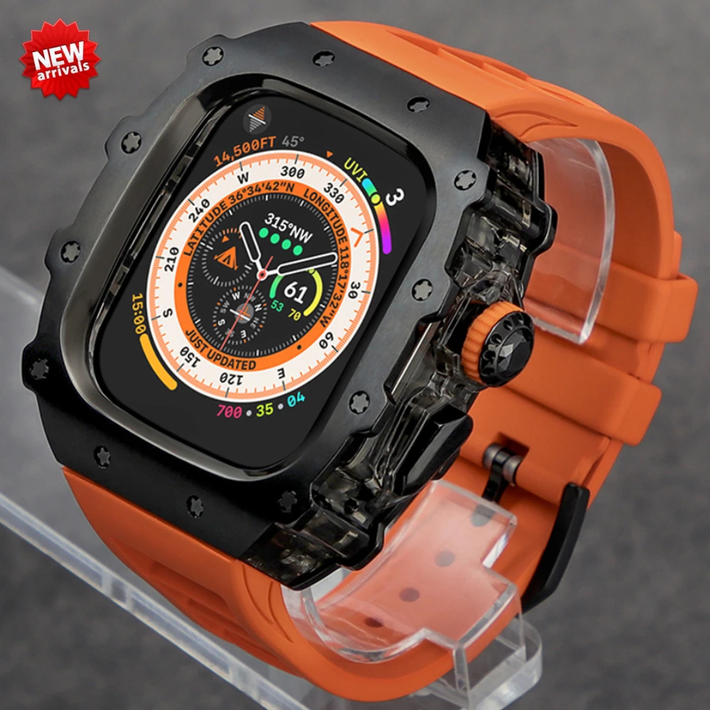 Luxury-Modification-Kit-For-Apple-Watch-Ultra-2-49mm-Stainless-Steel ...