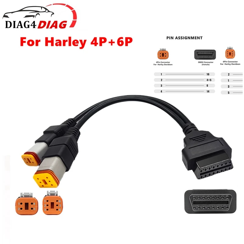 For-KTM-OBD2-Connector-Motorcycle-Cable-Motobike-Extension-Cable-OBDII ...