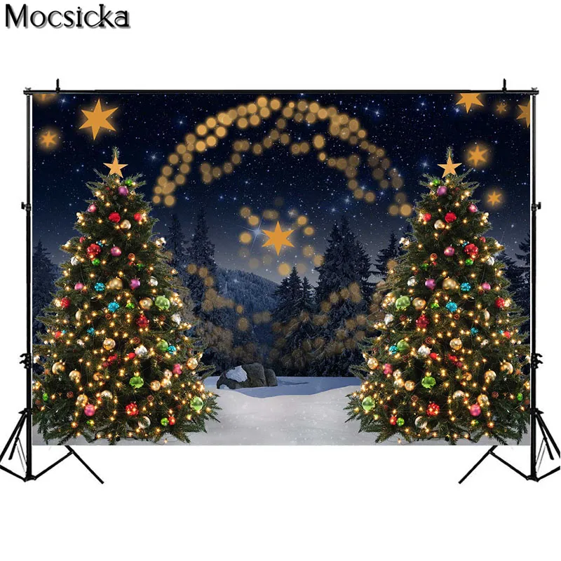 Christmas Snow Scene Night