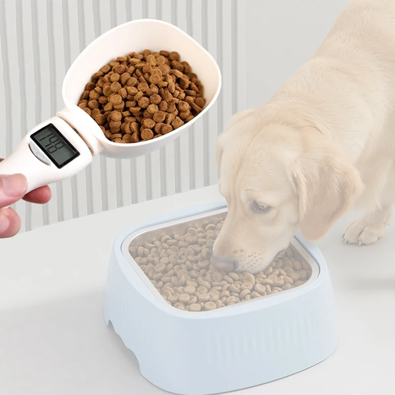 Pet Food Scale LCD Electronic Precision Weighing Tool Dog Cat Feeding ...
