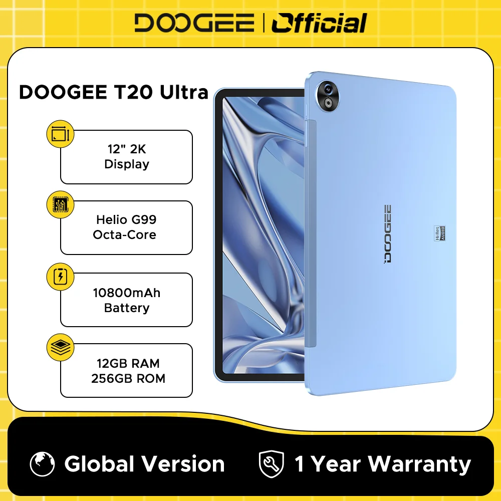 Clearance-Sale-DOOGEE-T20-Ultra-Tablet-12-2K-Display-12GB-256GB-Helio ...