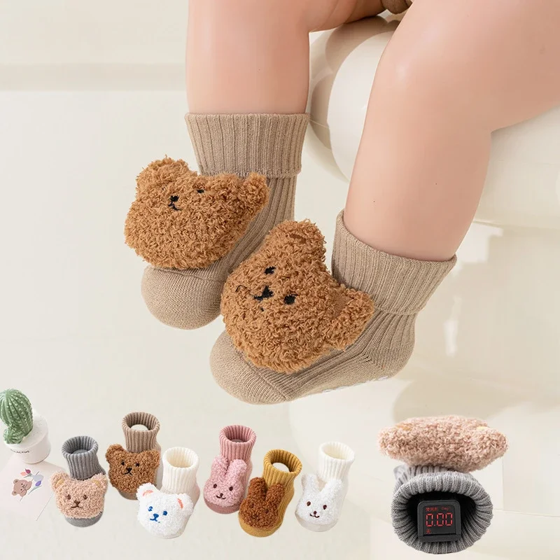 Baby Socks Spring and Autumn Soft Cotton Newborn Baby Socks in The Tube ...