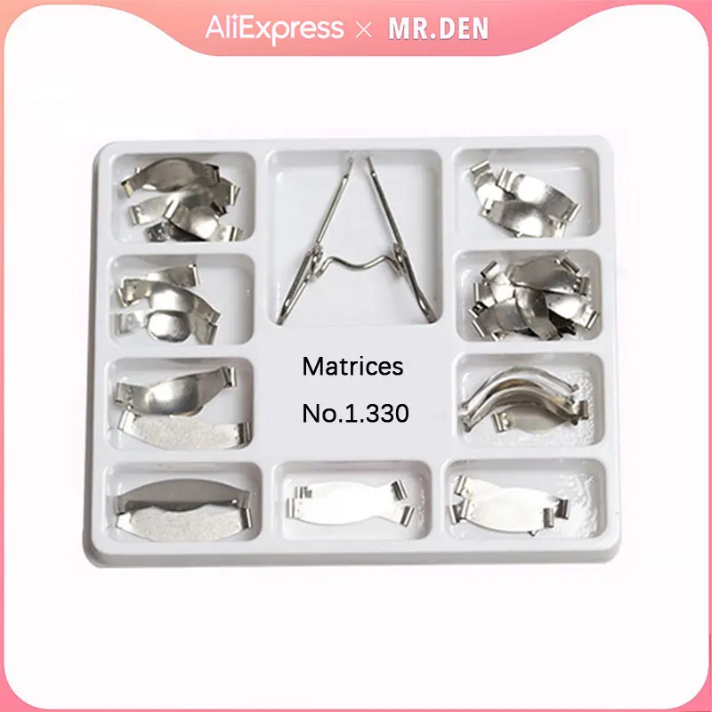 Dental Matrix with Springclip No.1.330 Sectional Contoured Metal ...