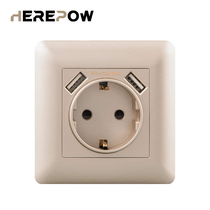 Herepow-Wall-Power-USB-Socket-New-Style-Panel-Bedroom-Sockets-AC-110V ...