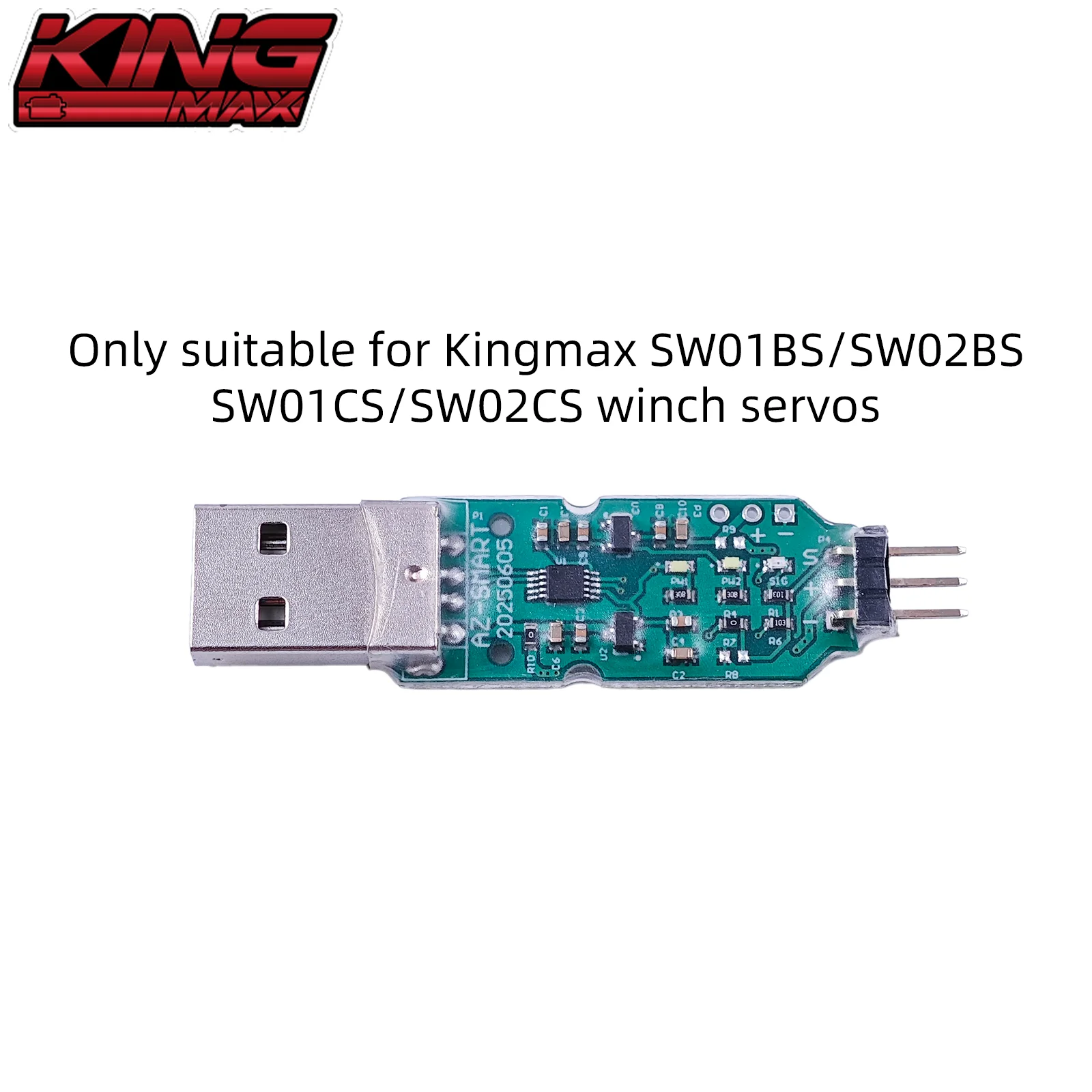 Kingmax Programmable digital Winch servo with adjustable turns ...