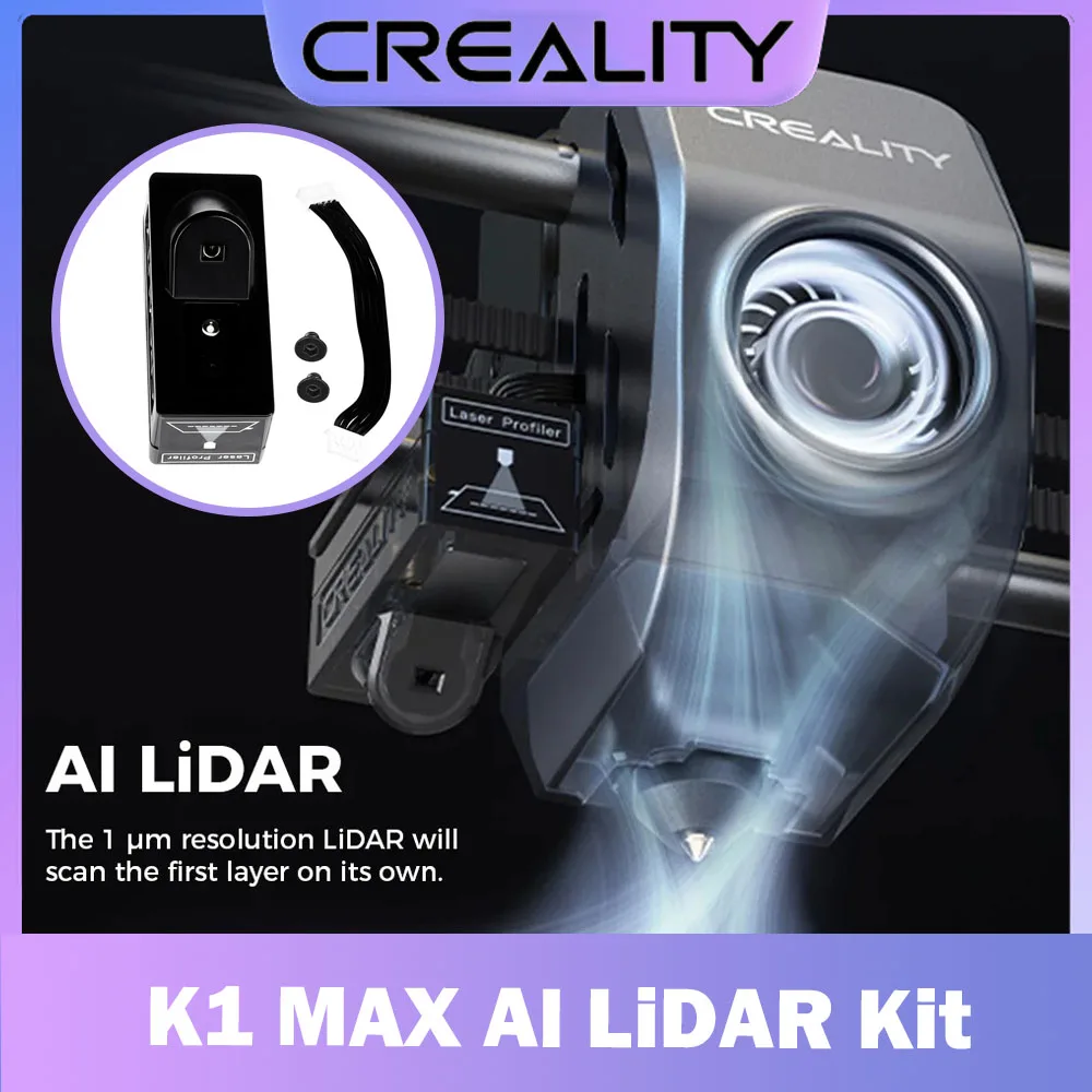 Creality-K1-MAX-Al-LiDAR-Kit-New-Upgrade-3D-Printer-First-Layer-Scan ...
