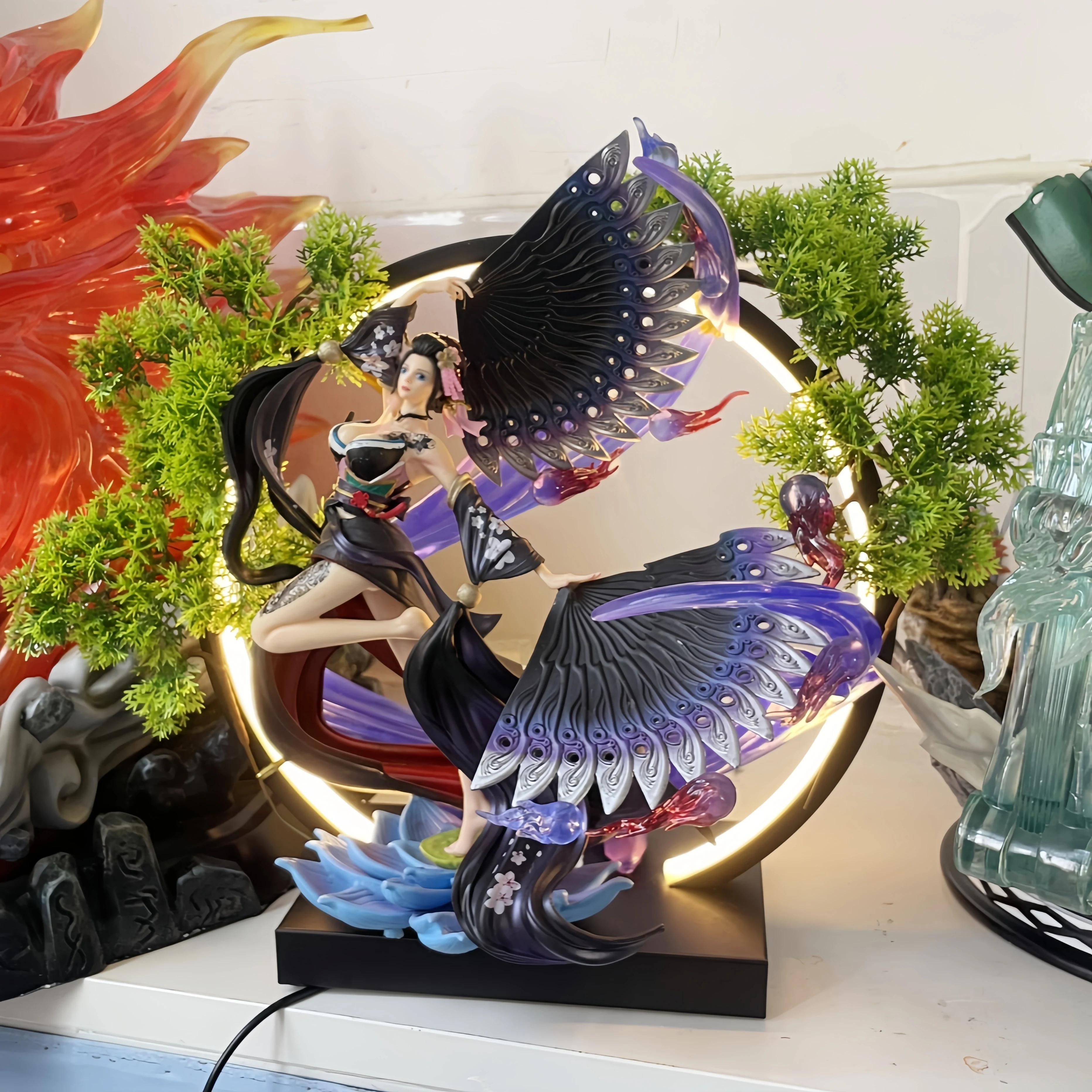 New-34cm-One-Piece-Robin-Anime-Figure-Gk-Wano-Nico-Robin-Action ...