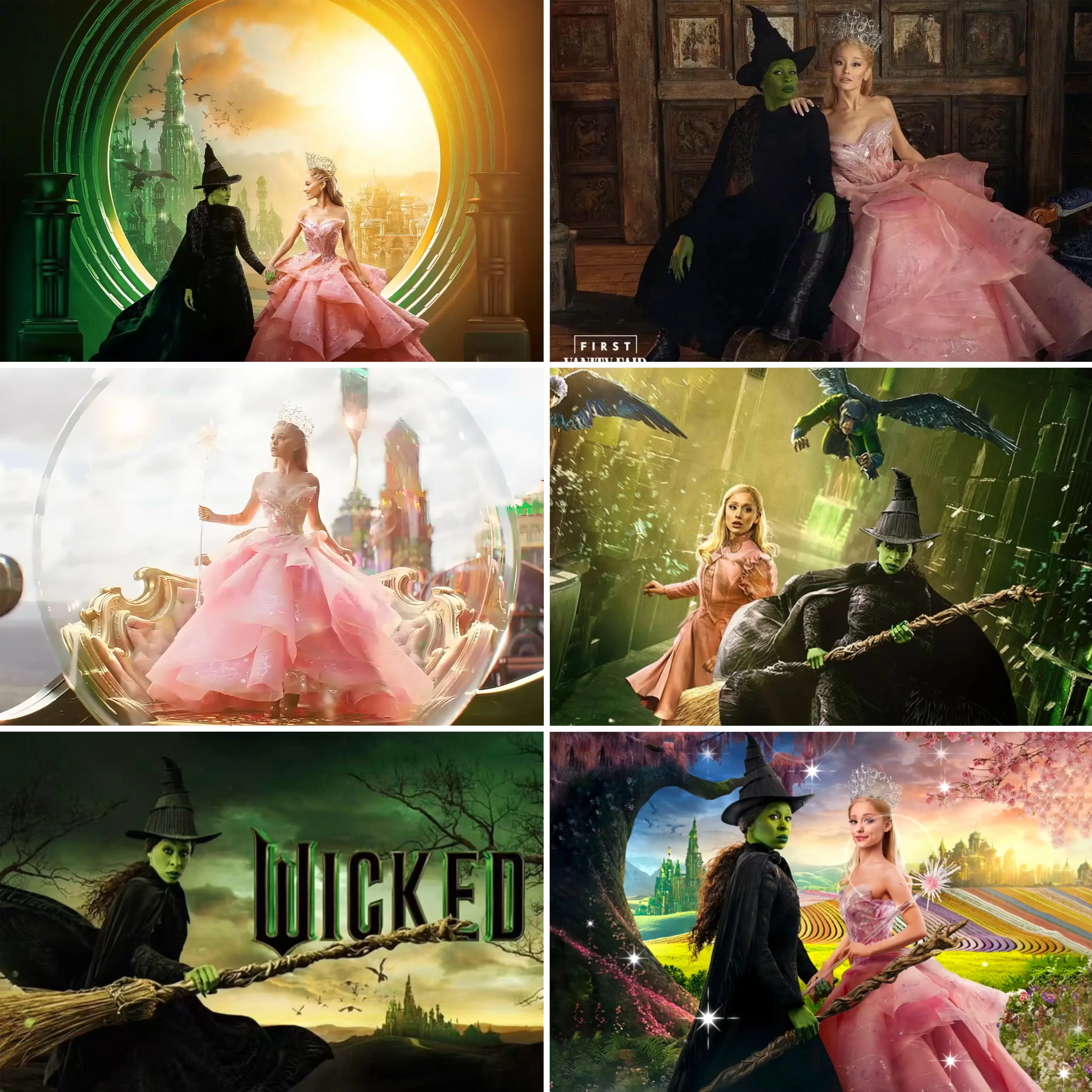 Wicked Birthday Party Decoration Magic Witch Backdrop Children's Baby ...