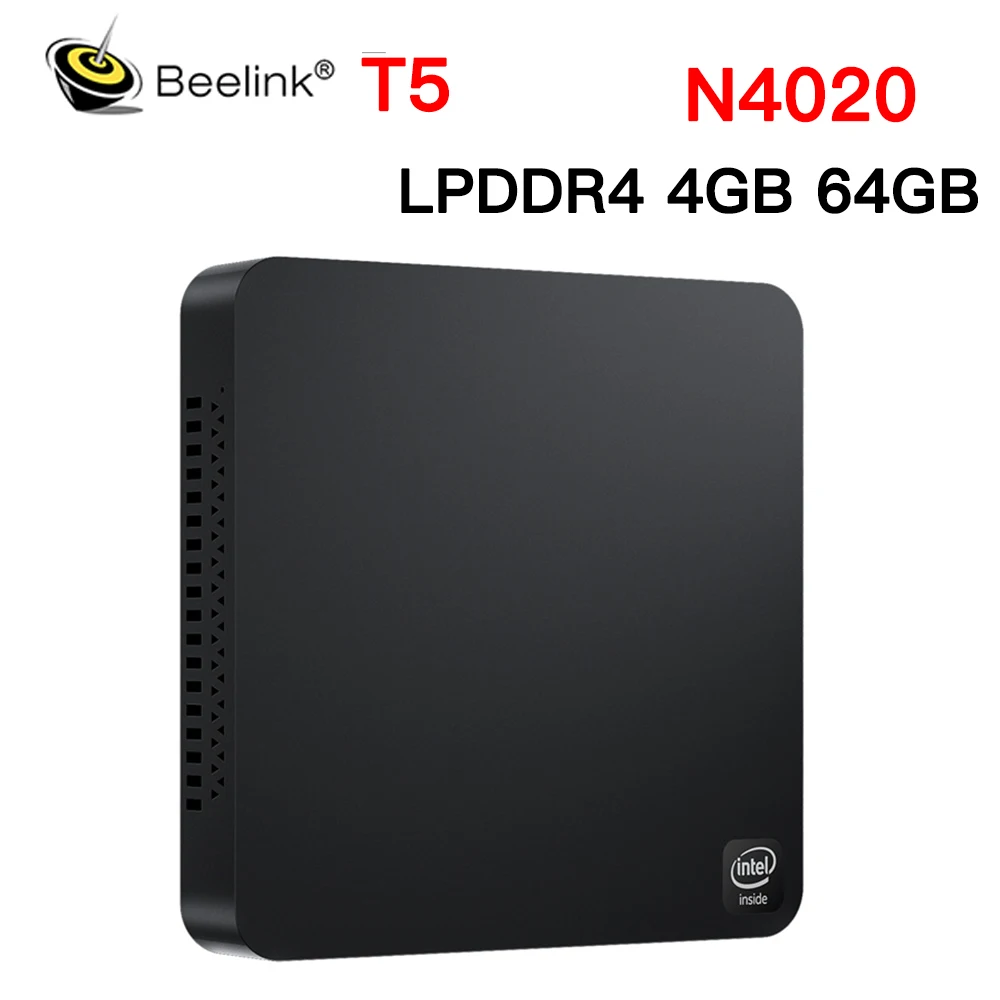 Beelink-T5-Intel-Celeron-N4020-Windows-11-Pro-Mini-PC-LPDDR4-4GB-64GB ...