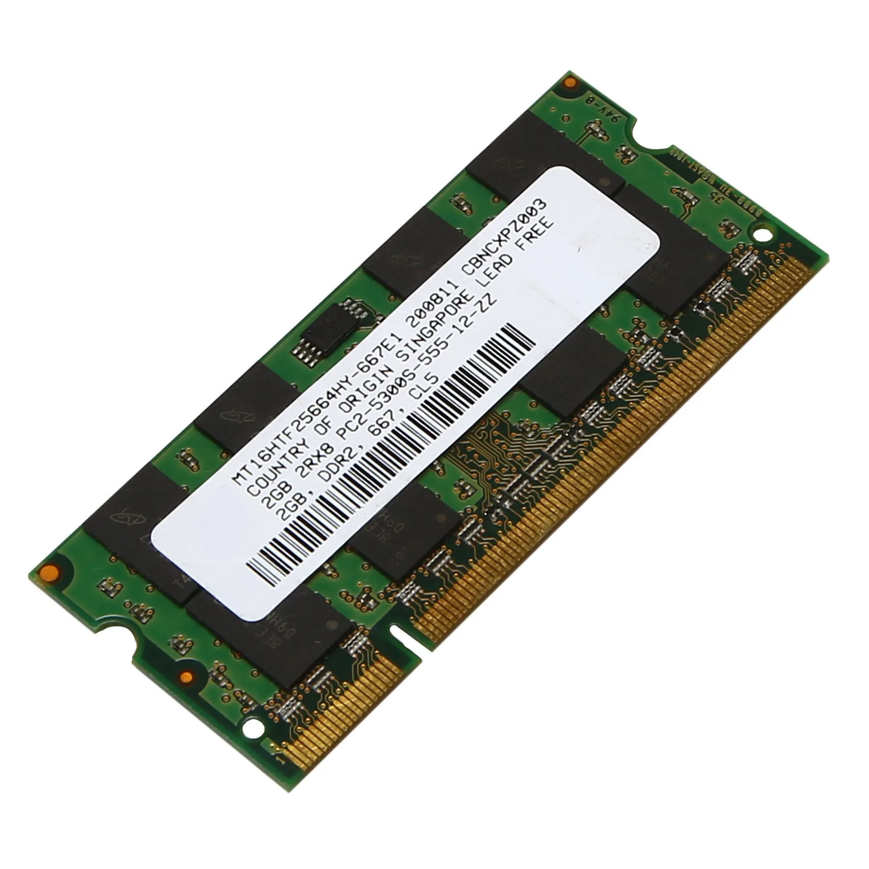 Memoria-RAM-DDR2-de-2GB-para-ordenador-port-til-667Mhz-PC2-5300-1-8-V ...