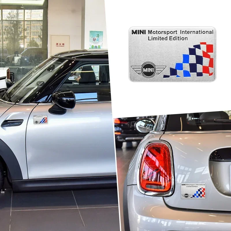 3D-Aluminum-Car-Stickers-Emblem-Badge-Body-Trunk-Decal-For-BMW-Mini ...