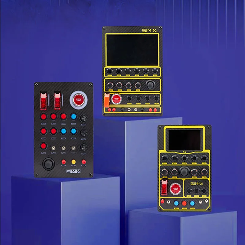 Racing-simulator-central-control-box-RGB-dazzle-color-instrument ...