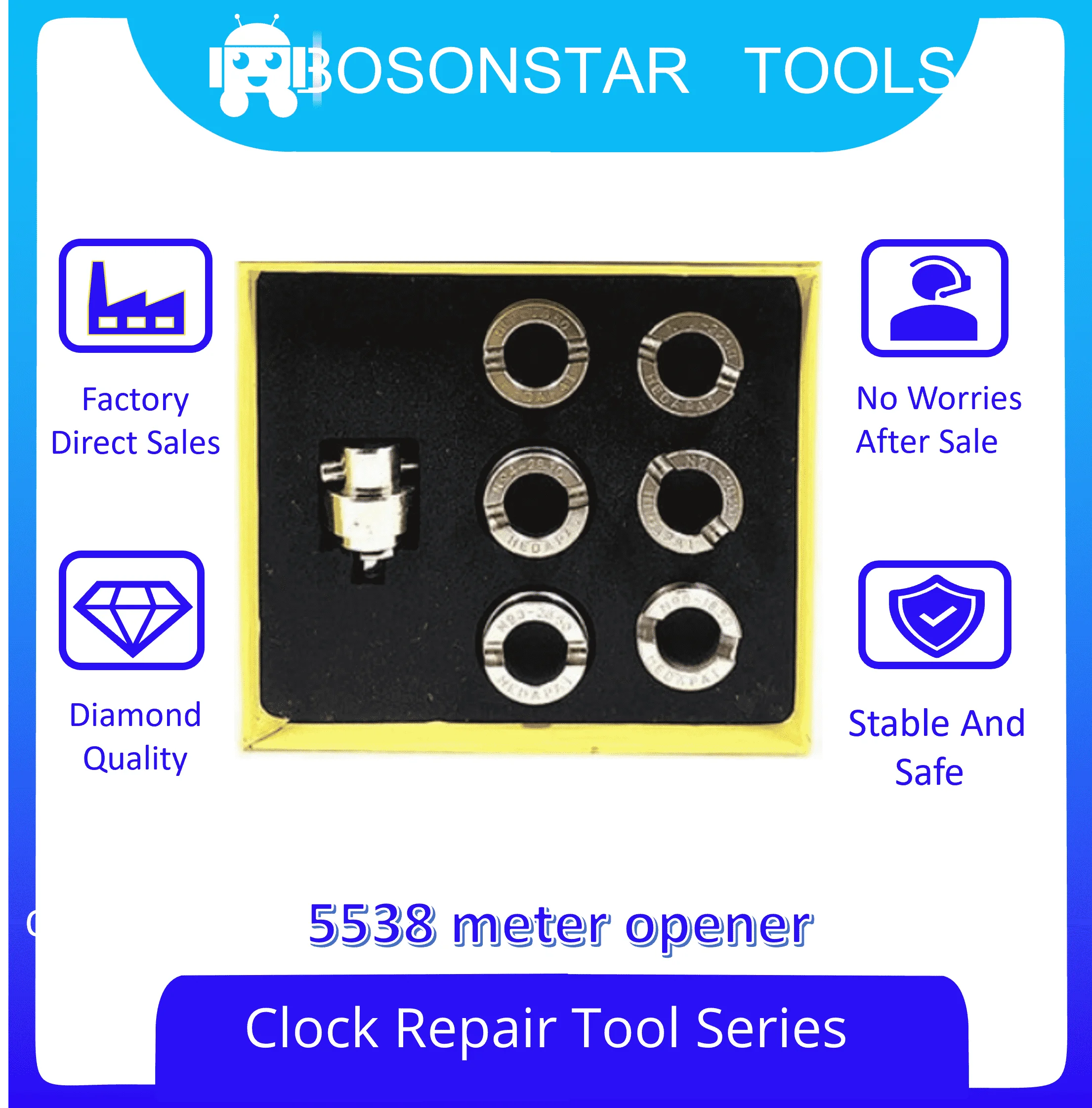 6 Different Of Chucks Pro Back Case Opener Cover Remover 5538 Key ...