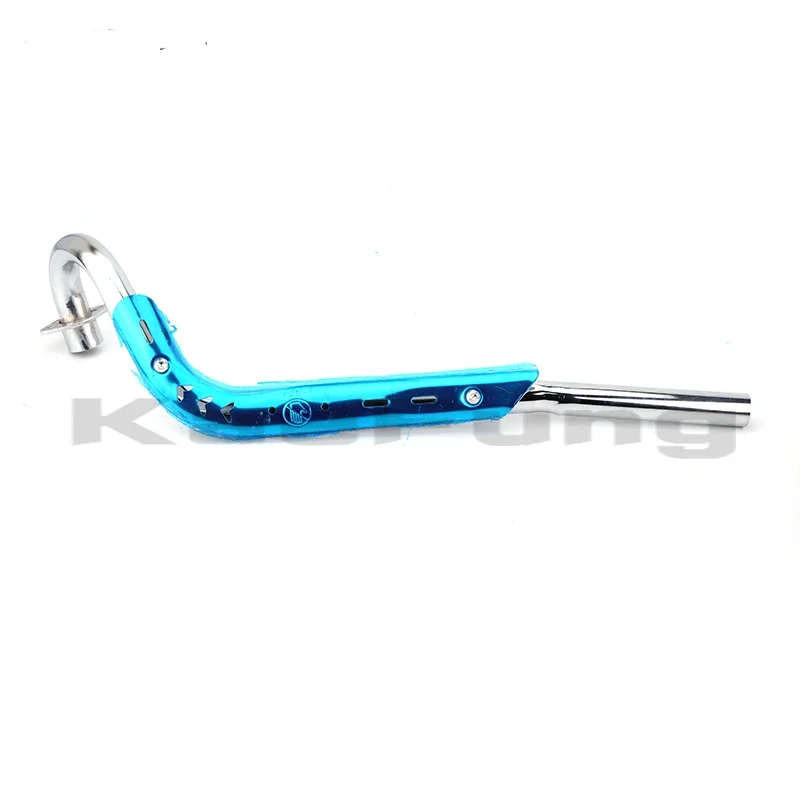 Motorcycle 28MM Modified Exhaust Muffler Pipe For Kawasaki Motocross ...