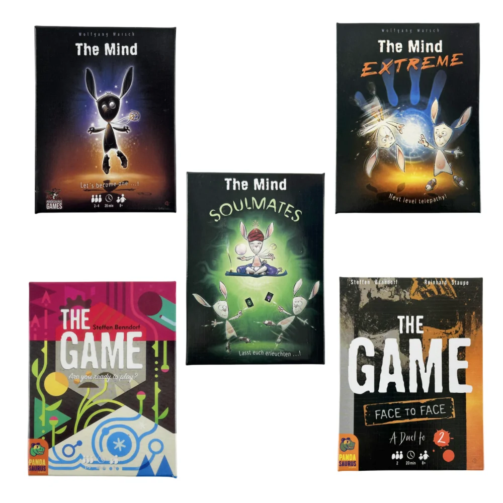The-Mind-Card-Game-Puzzle-Board-Game-Team-Experience-Interactive-Game ...
